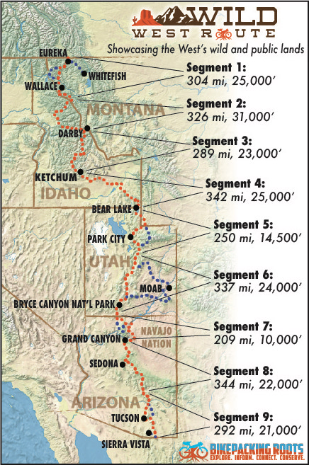 We Have a New 2,700-Mile Bikepacking Route Through the Majestic West ...