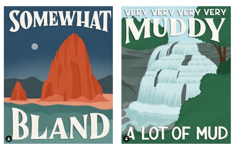 Finally, a Satirical Poster Series of Bad National Park Reviews ...