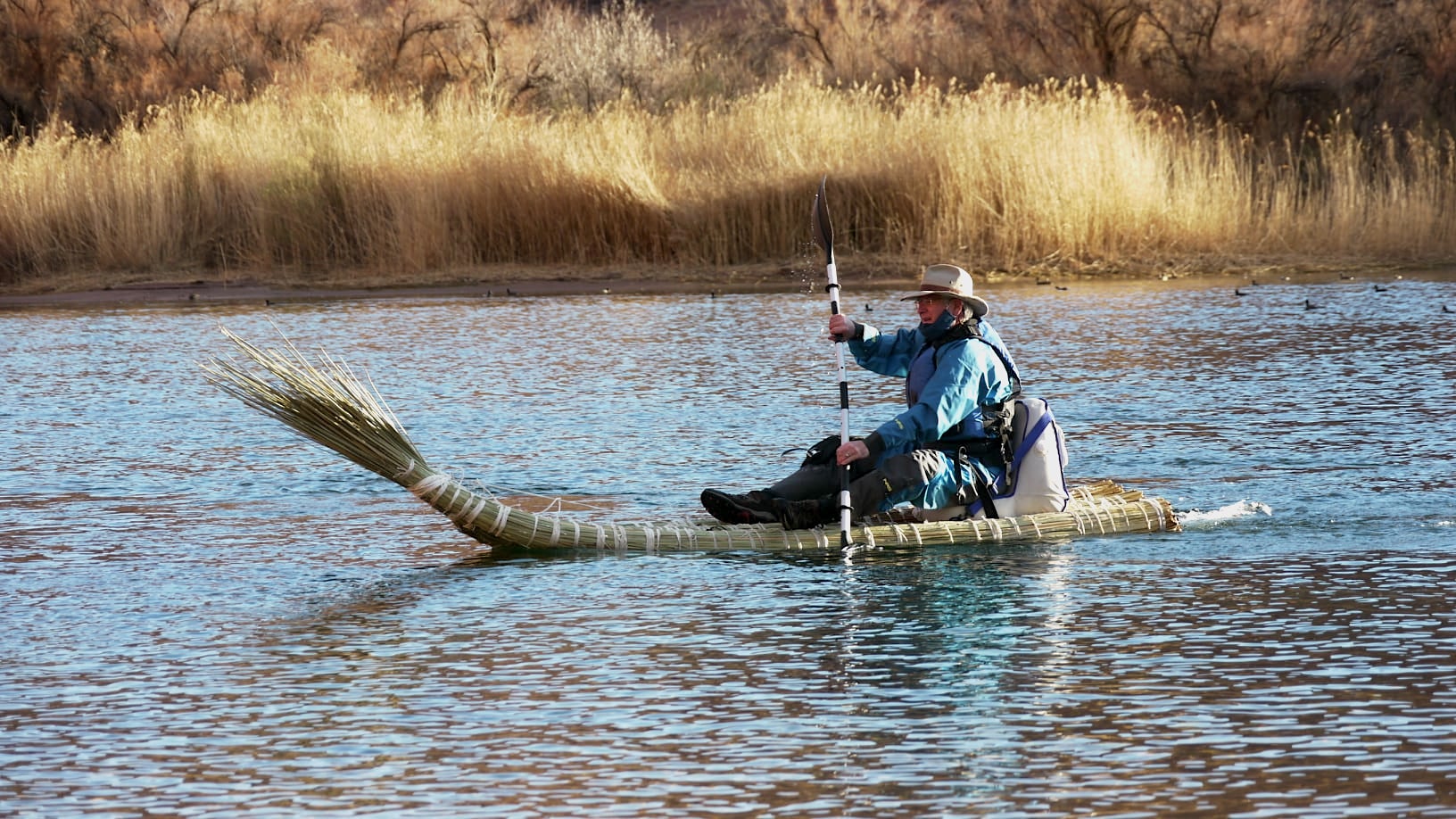 Indigenous Paddlers May Have Run the Grand in Reed Boats Just Like This ...