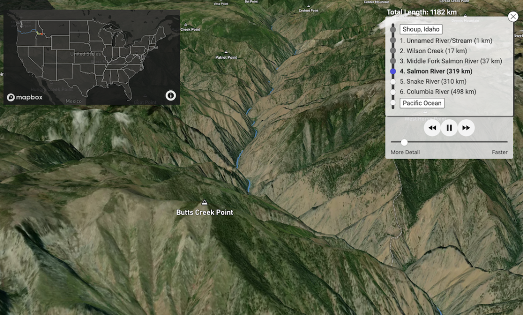 Stunning 3D Map Shows Route of Every Drop of Water in United States ...